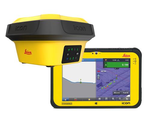 Leica iCON iCG70 T GNSS Rover incl. CC80 Build set - Leica - GPS iCON ...