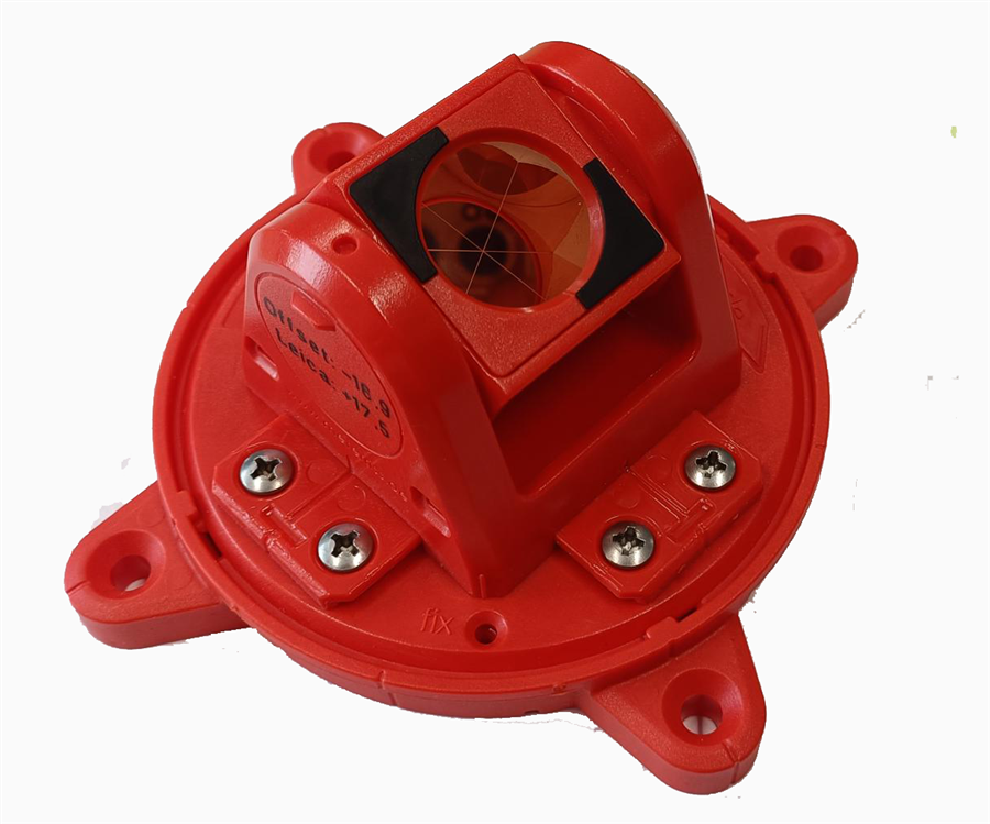 Magnetische prismahouder met koper gecoat prisma, draai- en kantelbaar ...